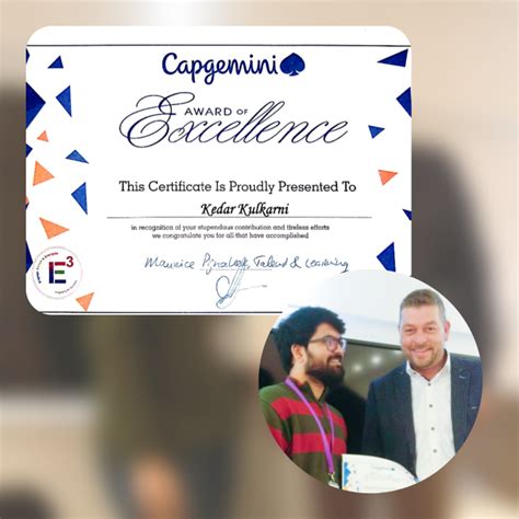 Kedar Kulkarni On Linkedin Im Deeply Honoured To Receive This Award