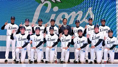 西武、新入団選手の背番号発表 ドラフト1位の金沢高・齋藤大翔は「2」、同2位の大商大・渡部聖弥は「8」：「おっ！」でつながる地元密着のスポーツ