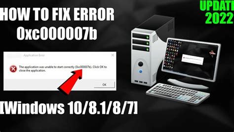 How To Fix Error 0xc000007b In Windows 108187 Best Method 100