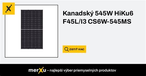Canadian Solar 545W HiKu6 CS6W 545MS MerXu