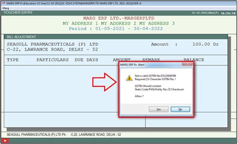 If Invalid Gstin No Alert Appears While Creating Payment Entry Then How To Resolve It In
