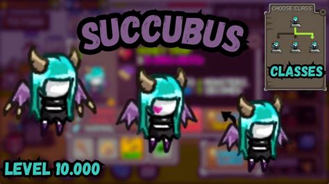 Grow Castle Succubus Level 10000 Explicação Das Classes