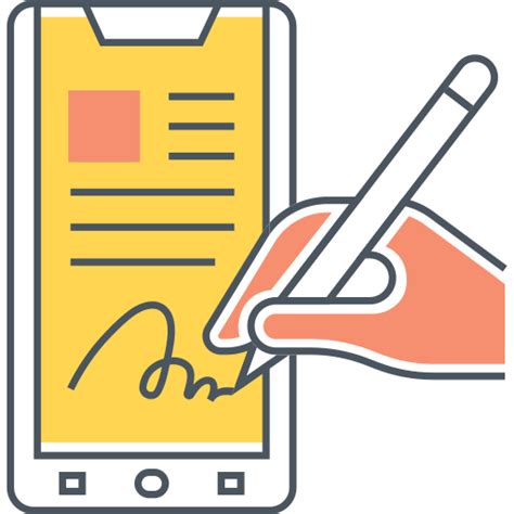 Digital Signature Icon Png Clipart 5323752 Pinclipart Images And