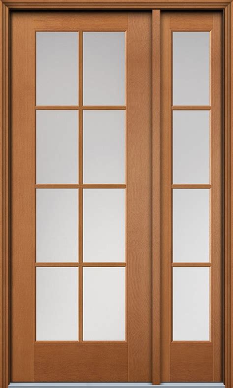96 Pearl Low E Full Lite 8 Lite Sdl Grids Colonial Vista Grande Fir