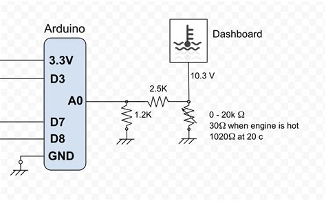 Reading Car Coolant Temp Sensor Nano 33 Iot Arduino Forum