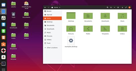 Ubuntu With Linux Mint Icons