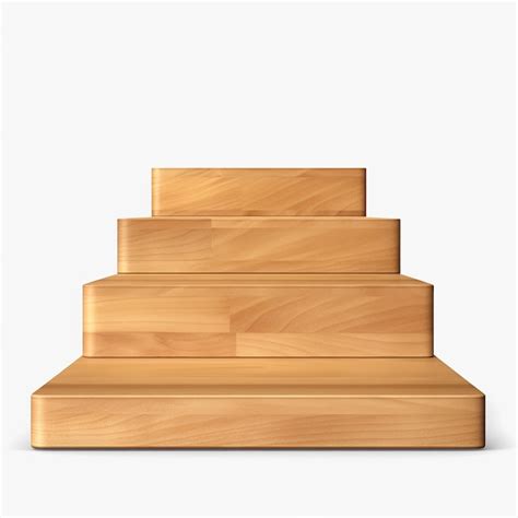 Premium Photo Bamboo Expandable Step Shelf