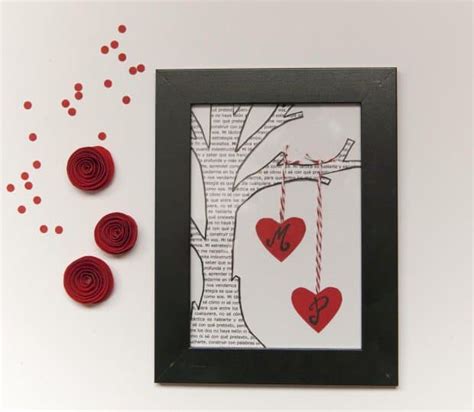 Cómo Hacer Un Cuadro Romántico Para San Valentín Por Cuatro Cuartos