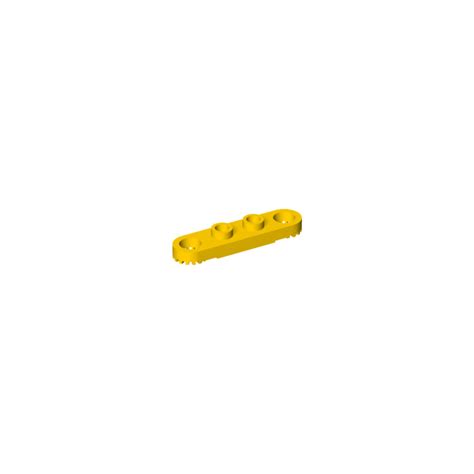 Lego Yellow Technic Plate 1 X 4 With Holes 4263 Brick Owl Lego