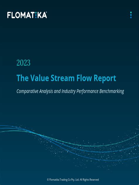 2013 The Value Stream Flow Report Pdf Quartile Benchmarking