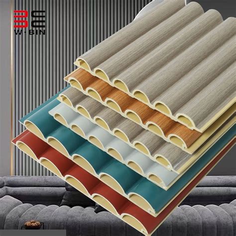 Eco Friendly Wpc Panel Decorative Interlock 3d Pvc Art Cladding Fast