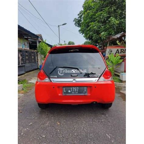 Mobil Honda Brio Bekas Tahun 2017 Manual Warna Merah Siap Pakai Di