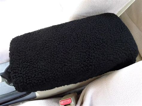 Ford Flex Auto Armrest Console Lid Cover Fur Sherpa