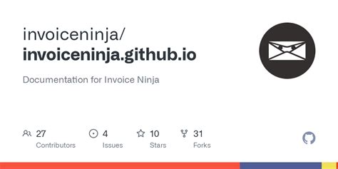 Github Invoiceninja Documentation For Invoice