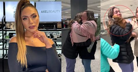 Isabel Acevedo Estalla En Llanto Al Reencontrarse Con Sus Padres Y Su