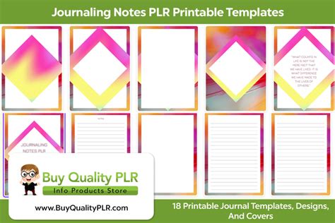 PLR Journals And Done For You PLR Journal Printables