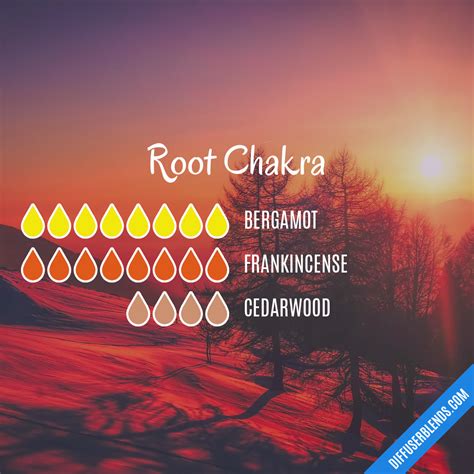 Root Chakra Essential Oil Diffuser Blends Recipes Oil Diffuser