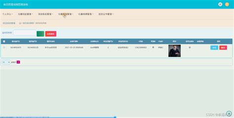 Java毕设项目体育竞赛成绩管理系统（javavuemybatismavenmysql）体育成绩mysql Csdn博客