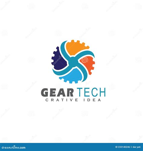 Technology Logo Template Vector Illustration Stock Vector Illustration Of Corporate Business