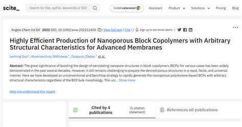 Highly Efficient Production Of Nanoporous Block Copolymers With Arbitrary Structural