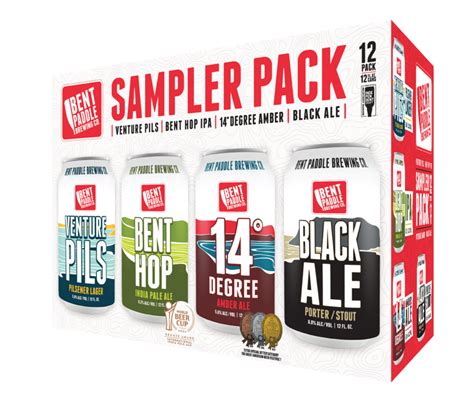 Flagship Sampler Pack Bent Paddle Brewing Company
