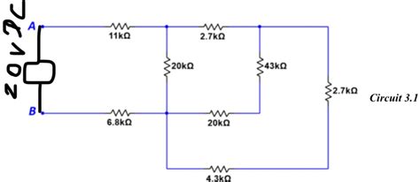 SOLVED Calculate By Hand The Equivalent Resistance Between Nodes A And B Combine The