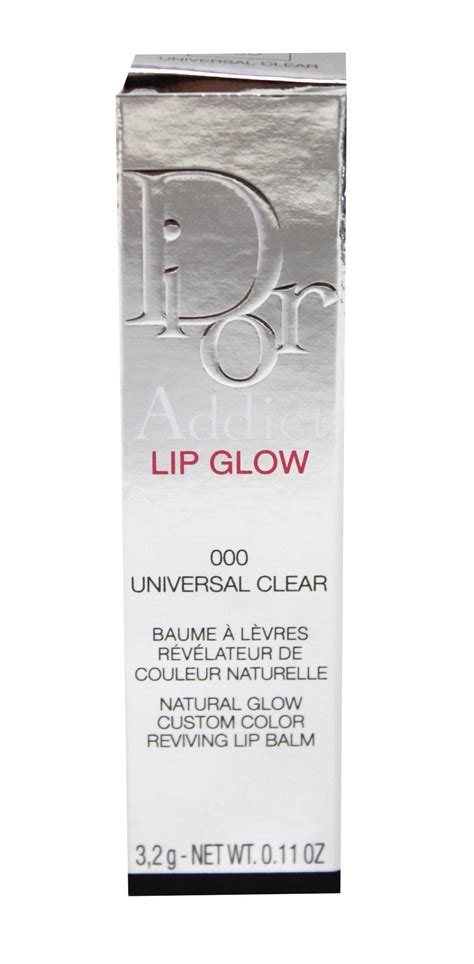 Dior Addict Lip Glow 0 11 Oz Universal Clear Hydrating Lip Balm