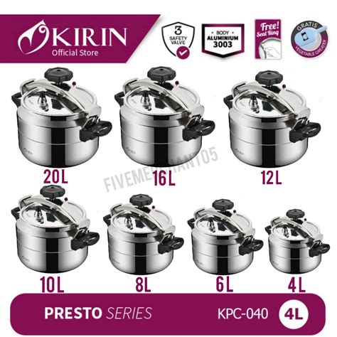 Jual Panci Presto Induksi Kirin KPC KPC KPC KPC KPC KPC KPC Pressure