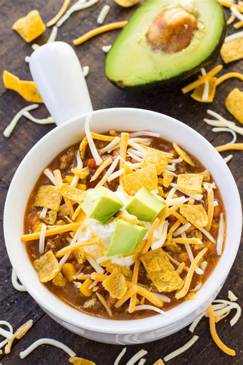 Taco Soup Recipe Instant Pot Or Slow Cooker Oh Sweet Basil