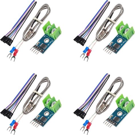 Almocn 4pcs Dc 3 5v Max6675 Module K Type Thermocouple Temperature