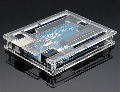 Transparent Acrylic Case Shell For Arduino Uno R OKY OKYSTAR