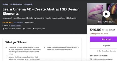 Of The Best Cinema D Tutorials To Up Your D Skills