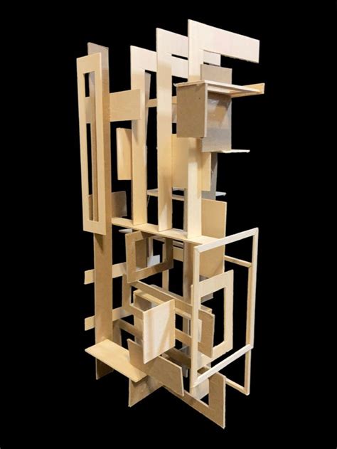 2”x12” Tectonic Model Tectonic Architecture Architecture Design
