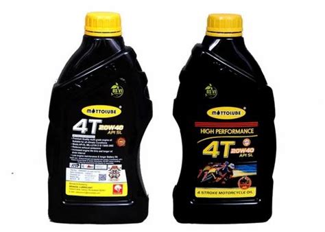 Semi Synthetic 20w40 4t Four Stroke Engine Oil Api Sl Bottle Of 900 Ml At ₹ 140 Litre In Ahmedabad