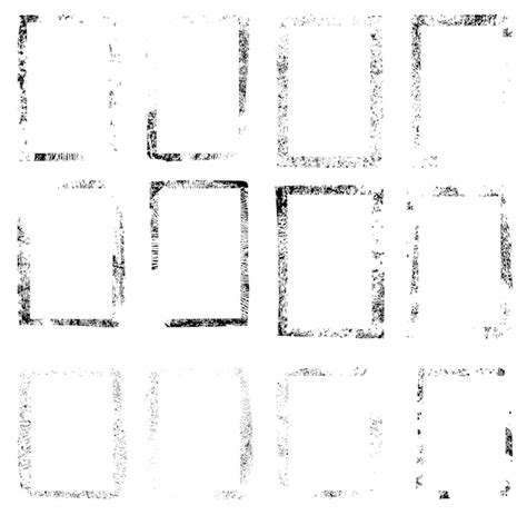 Premium Vector Vector Grunge Frames