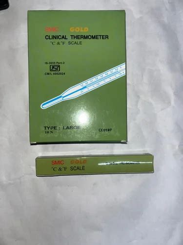 Traditional Glass Mercury Thermometer At ₹ 60 Piece In Loni Id