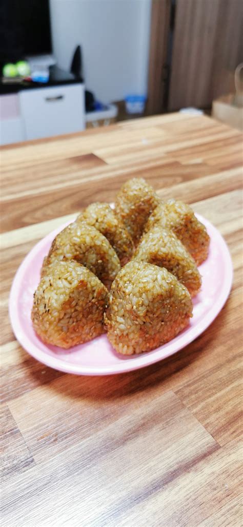간단★일식 간장 구운 주먹밥
