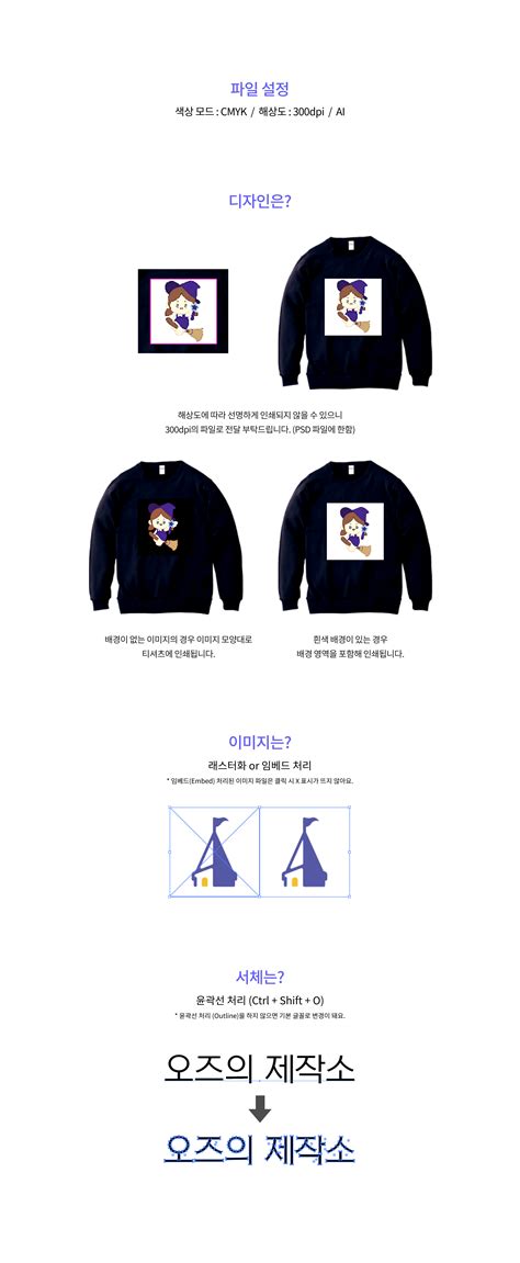 프린트스타 티셔츠 17수 오즈의 제작소