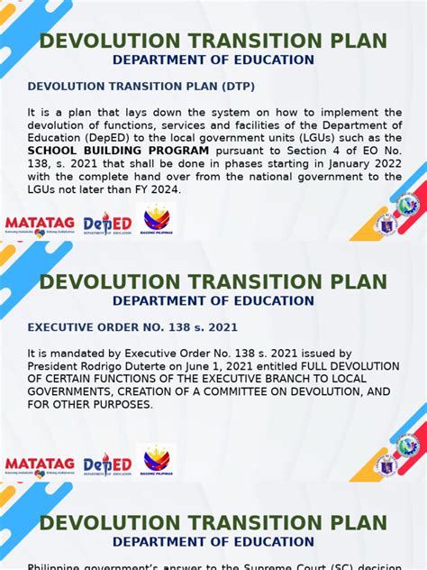 07 Devolution Transition Plan Pdf Government