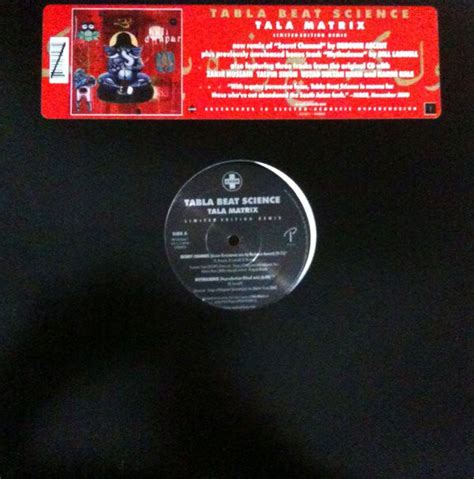 Tabla Beat Science Tala Matrix Remix Vinyl Discogs