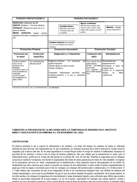 Influenza Pdf Influenza Virus De La Influenza A