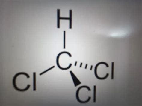 Chloroform Structure