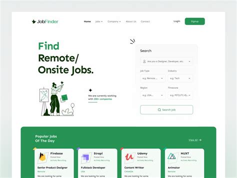 rajan kanti das on linkedin jobfinder website design