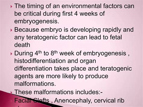 Teratogens And Cleft Types Pptx