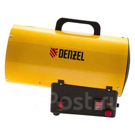 Пушка газовая тепловая Denzel GHG-10, 10кВт. 300м3/ч. Гарантия ...