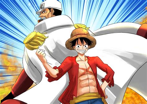 Luffy Vs Akainu