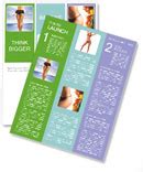 Feminine Body Newsletter Template Design ID SmileTemplates Com