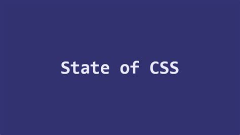 Stanje U Css U 2024 Blogopod