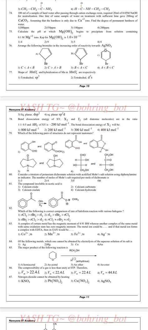Bond Dissociation Energy Of Xyx2 And Y2 All Diatomic Molecules Are I