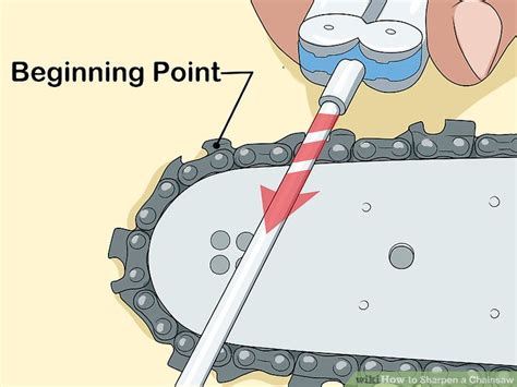 How To Sharpen A Chainsaw Steps With Pictures WikiHow